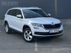 Белый Шкода Kodiaq 2019 в Рига, объемом двигателя 2.00 л и пробегом 154 тыс. км за 21850 €, фото 3 на AUTOMOTO.COM.LV