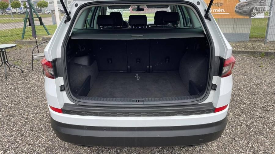 Белый Шкода Kodiaq 2019 в Мариямполе, объемом двигателя 2.00 л и пробегом 227 тыс. км за 15990 €, фото 12 на AUTOMOTO.COM.LV