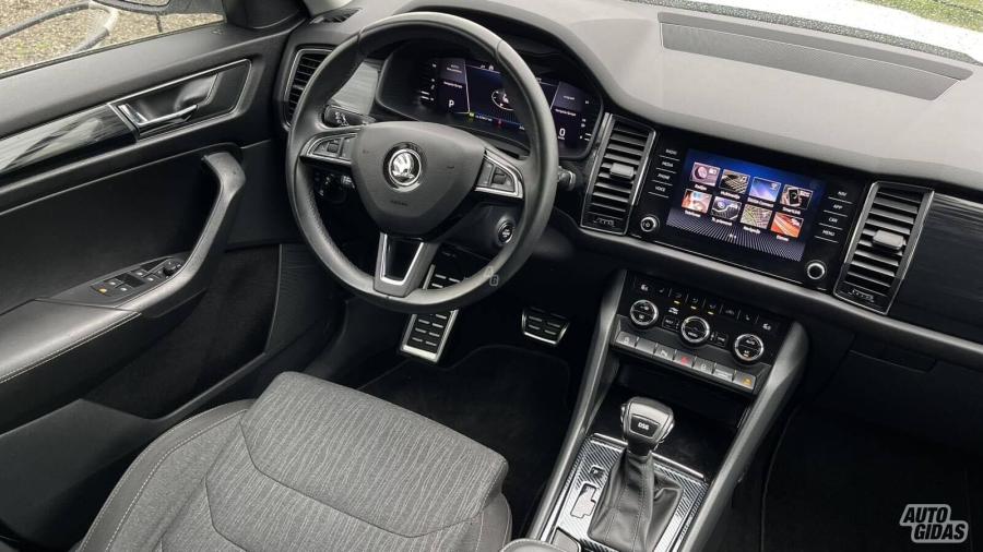 Белый Шкода Kodiaq 2019 в Мариямполе, объемом двигателя 2.00 л и пробегом 227 тыс. км за 15990 €, фото 14 на AUTOMOTO.COM.LV