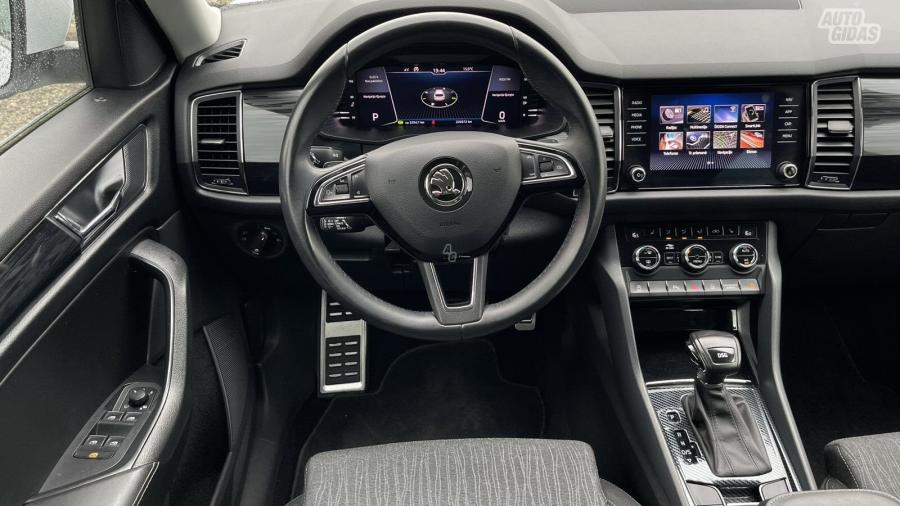Белый Шкода Kodiaq 2019 в Мариямполе, объемом двигателя 2.00 л и пробегом 227 тыс. км за 15990 €, фото 15 на AUTOMOTO.COM.LV