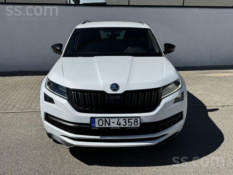 Белый Шкода Kodiaq 2019 в Рига, объемом двигателя 2.00 л и пробегом 0 тыс. км за 15950 €, фото 3 на AUTOMOTO.COM.LV