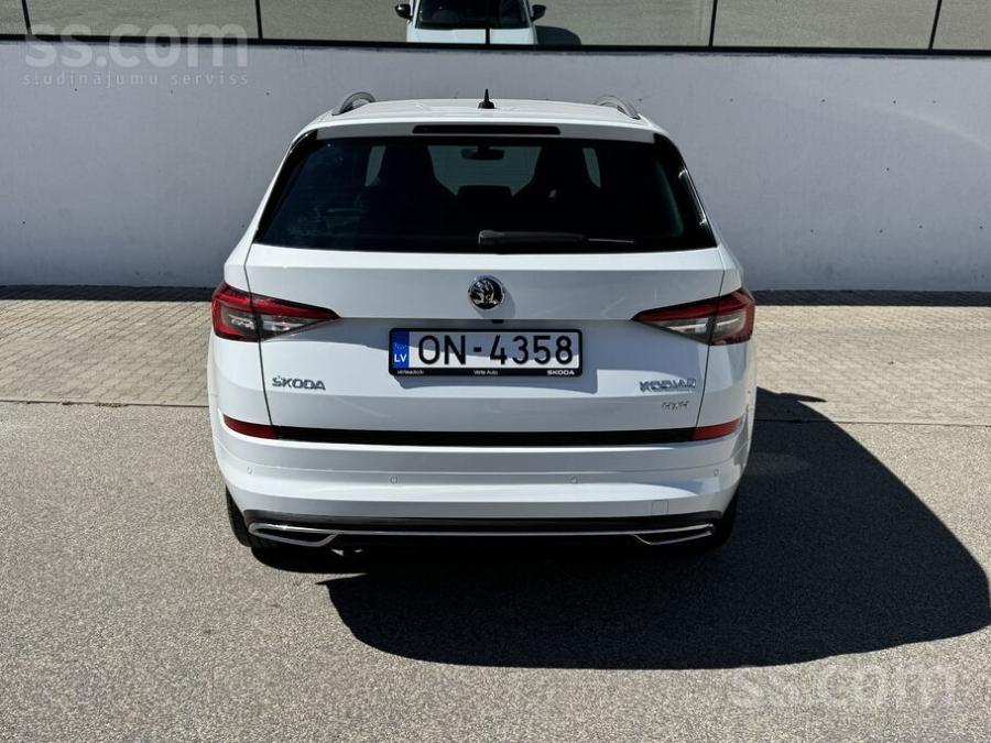 Белый Шкода Kodiaq 2019 в Рига, объемом двигателя 2.00 л и пробегом 0 тыс. км за 15950 €, фото 8 на AUTOMOTO.COM.LV