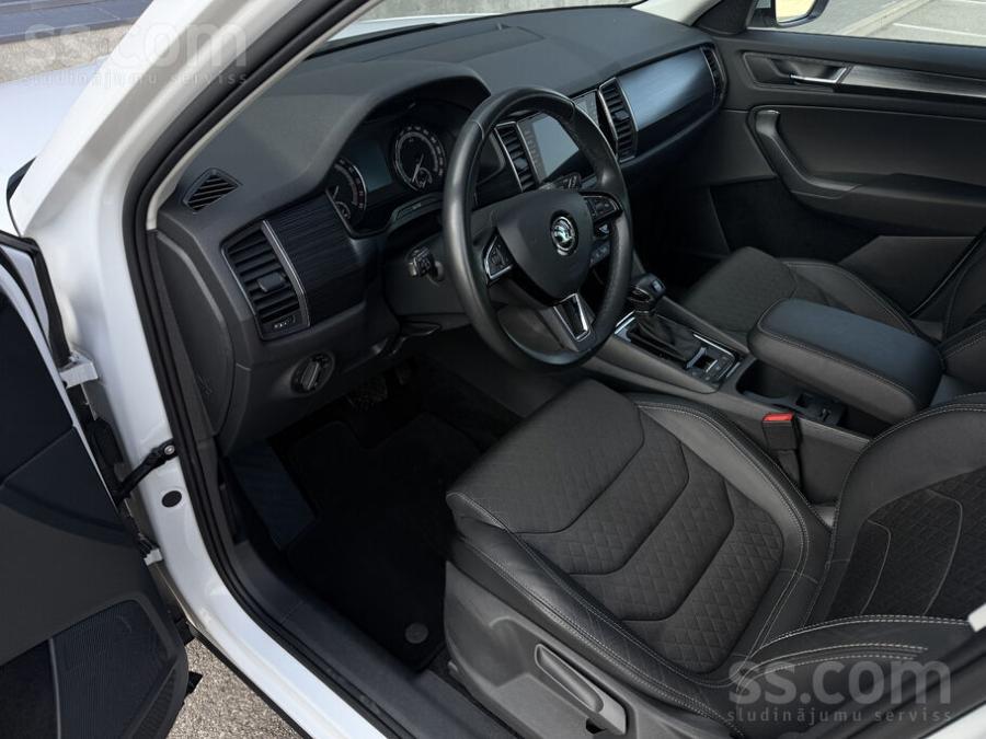 Balts Skoda Kodiaq 2019 Rīga, ar dzinēja tilpumu 2.00 L un nobraukumu 154 tūkst. km par 19990 €, foto 10 vietnē AUTOMOTO.COM.LV