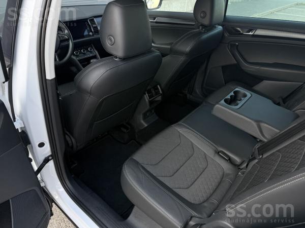 Белый Шкода Kodiaq 2019 в Рига, объемом двигателя 2.00 л и пробегом 154 тыс. км за 19990 €, фото 10 на AUTOMOTO.COM.LV