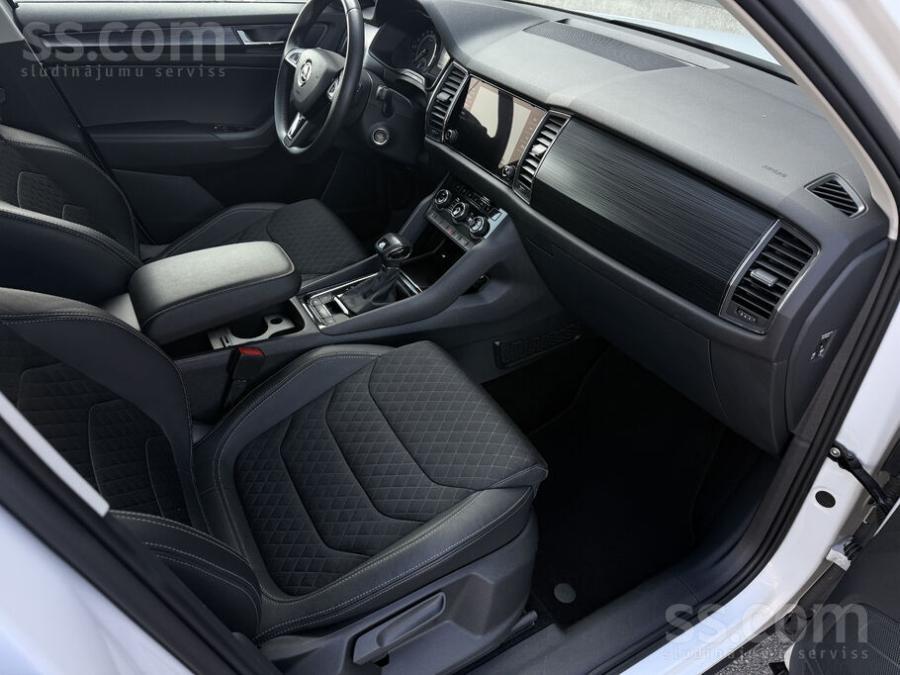 Balts Skoda Kodiaq 2019 Rīga, ar dzinēja tilpumu 2.00 L un nobraukumu 154 tūkst. km par 19990 €, foto 13 vietnē AUTOMOTO.COM.LV
