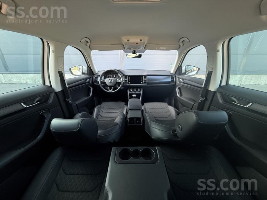 Balts Skoda Kodiaq 2019 Rīga, ar dzinēja tilpumu 2.00 L un nobraukumu 154 tūkst. km par 19990 €, foto 15 vietnē AUTOMOTO.COM.LV