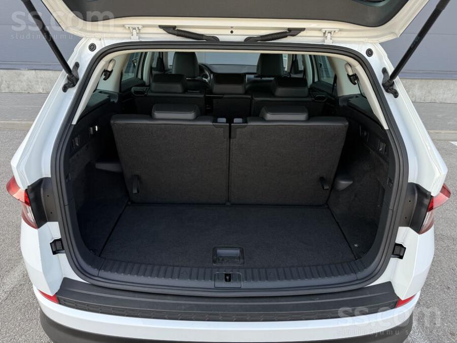 Balts Skoda Kodiaq 2019 Rīga, ar dzinēja tilpumu 2.00 L un nobraukumu 154 tūkst. km par 19990 €, foto 17 vietnē AUTOMOTO.COM.LV