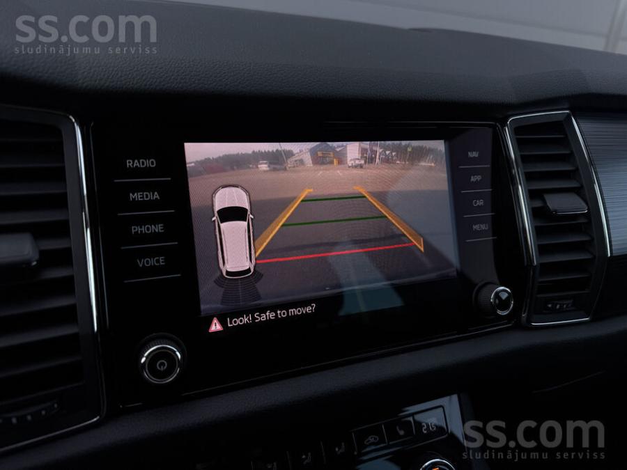 Balts Skoda Kodiaq 2019 Rīga, ar dzinēja tilpumu 2.00 L un nobraukumu 154 tūkst. km par 19990 €, foto 22 vietnē AUTOMOTO.COM.LV