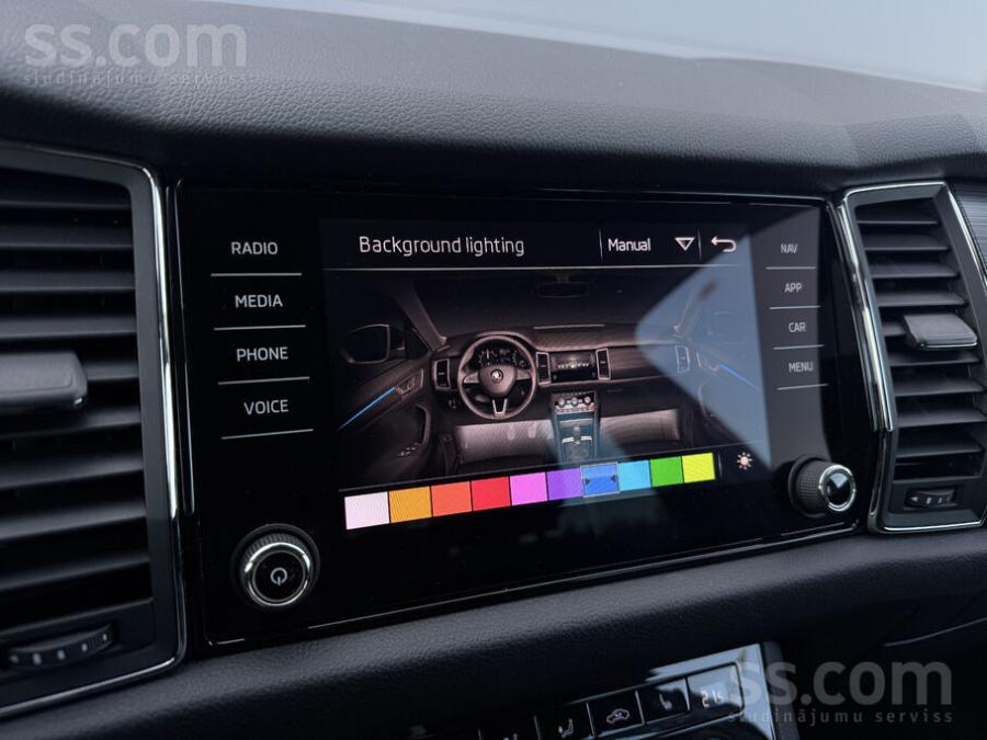 Balts Skoda Kodiaq 2019 Rīga, ar dzinēja tilpumu 2.00 L un nobraukumu 154 tūkst. km par 19990 €, foto 24 vietnē AUTOMOTO.COM.LV