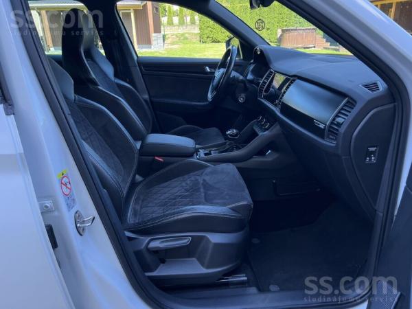 Белый Шкода Kodiaq 2019 в Огре, объемом двигателя 1.50 л и пробегом 130 тыс. км за 19950 €, фото 7 на AUTOMOTO.COM.LV