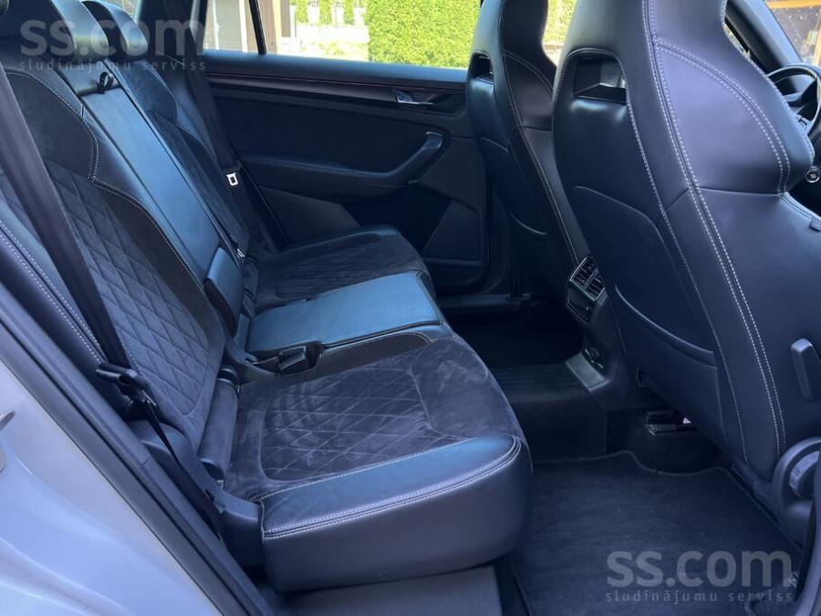 Белый Шкода Kodiaq 2019 в Огре, объемом двигателя 1.50 л и пробегом 130 тыс. км за 19950 €, фото 9 на AUTOMOTO.COM.LV