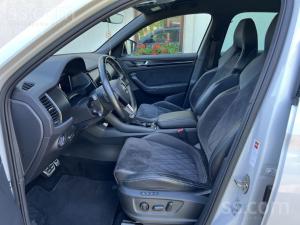 Белый Шкода Kodiaq 2019 в Огре, объемом двигателя 1.50 л и пробегом 130 тыс. км за 19950 €, фото 11 на AUTOMOTO.COM.LV