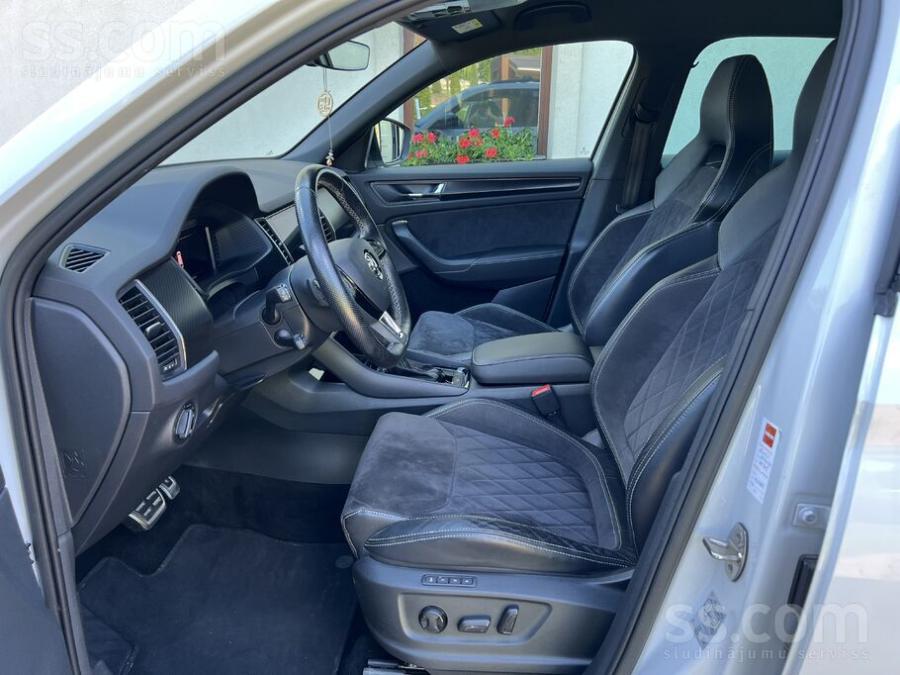 Белый Шкода Kodiaq 2019 в Огре, объемом двигателя 1.50 л и пробегом 130 тыс. км за 19950 €, фото 11 на AUTOMOTO.COM.LV