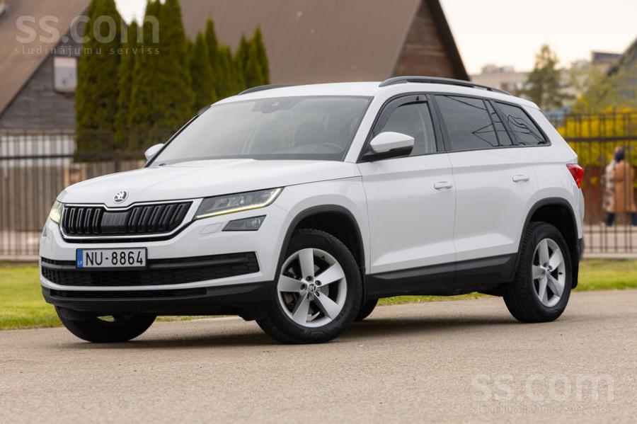 Balts Skoda Kodiaq 2019 Rīga, ar dzinēja tilpumu 2.00 L un nobraukumu 0 tūkst. km par 15500 €, foto 1 vietnē AUTOMOTO.COM.LV