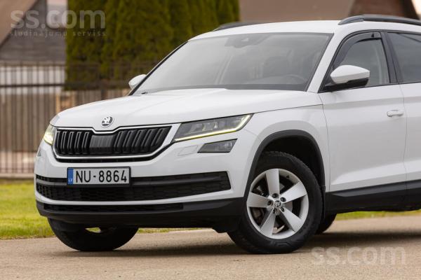 Balts Skoda Kodiaq 2019 Rīga, ar dzinēja tilpumu 2.00 L un nobraukumu 0 tūkst. km par 15500 €, foto 2 vietnē AUTOMOTO.COM.LV