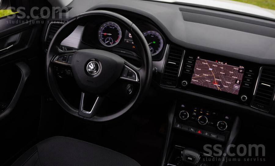 Balts Skoda Kodiaq 2019 Rīga, ar dzinēja tilpumu 2.00 L un nobraukumu 0 tūkst. km par 15500 €, foto 14 vietnē AUTOMOTO.COM.LV