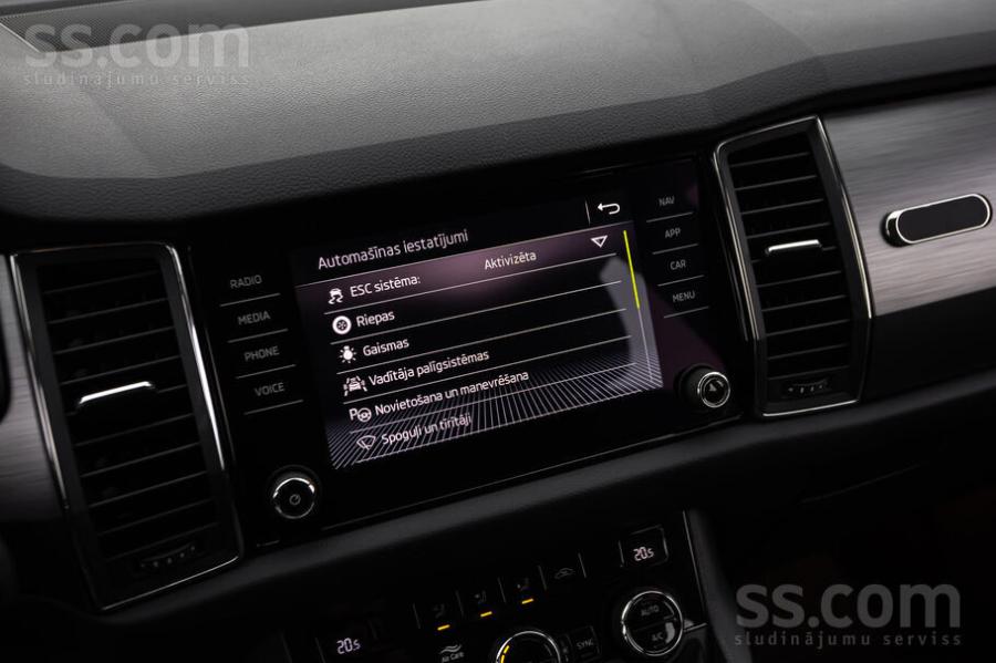 Balts Skoda Kodiaq 2019 Rīga, ar dzinēja tilpumu 2.00 L un nobraukumu 0 tūkst. km par 15500 €, foto 23 vietnē AUTOMOTO.COM.LV