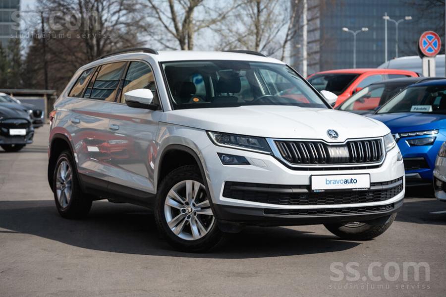Белый Шкода Kodiaq 2019 в Рига, объемом двигателя 1.50 л и пробегом 90 тыс. км за 18990 €, фото 4 на AUTOMOTO.COM.LV