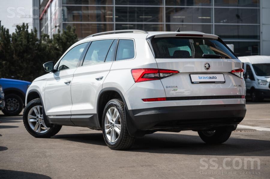 Белый Шкода Kodiaq 2019 в Рига, объемом двигателя 1.50 л и пробегом 90 тыс. км за 18990 €, фото 5 на AUTOMOTO.COM.LV