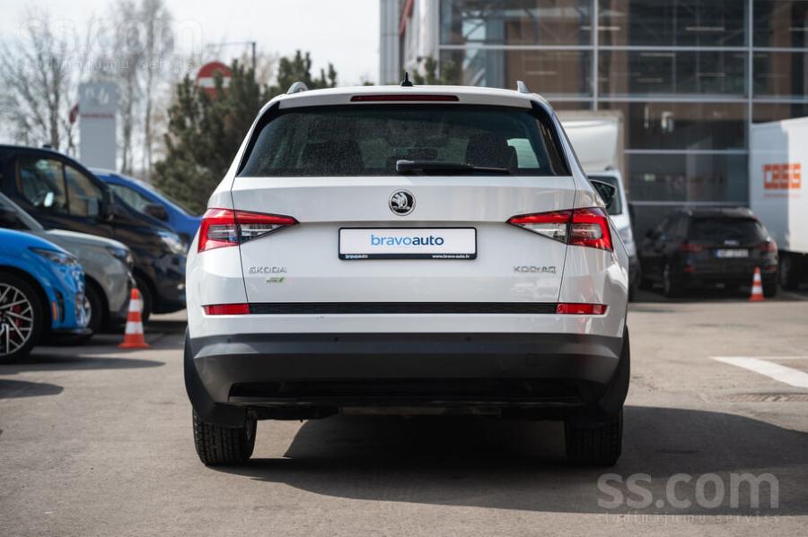 Белый Шкода Kodiaq 2019 в Рига, объемом двигателя 1.50 л и пробегом 90 тыс. км за 18990 €, фото 6 на AUTOMOTO.COM.LV