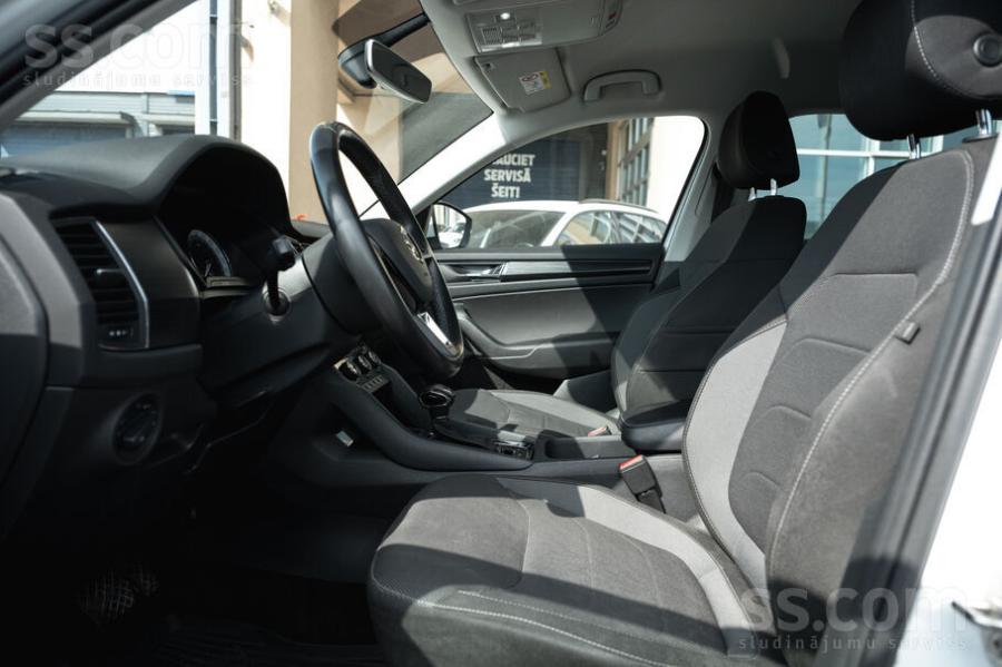 Белый Шкода Kodiaq 2019 в Рига, объемом двигателя 1.50 л и пробегом 90 тыс. км за 18990 €, фото 13 на AUTOMOTO.COM.LV