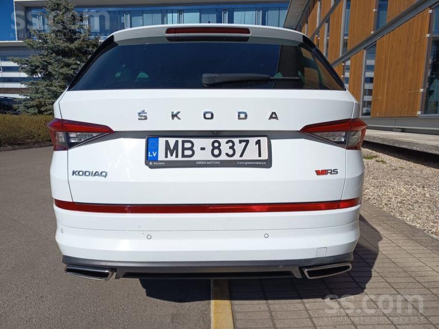 Белый Шкода Kodiaq 2019 в Рига, объемом двигателя 2.00 л и пробегом 253 тыс. км за 23000 €, фото 4 на AUTOMOTO.COM.LV