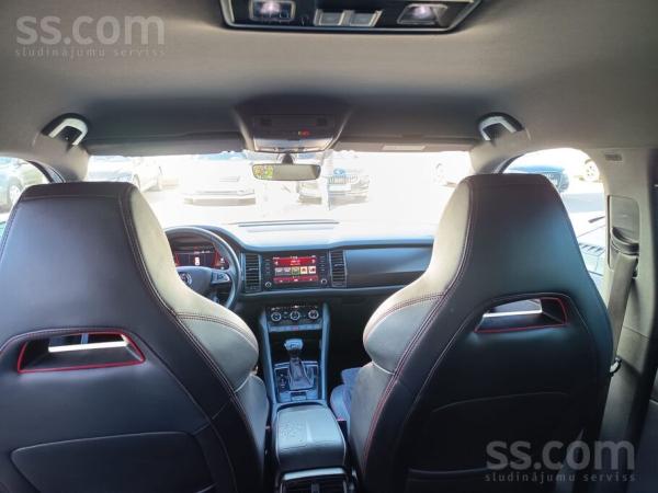 Белый Шкода Kodiaq 2019 в Рига, объемом двигателя 2.00 л и пробегом 253 тыс. км за 23000 €, фото 6 на AUTOMOTO.COM.LV