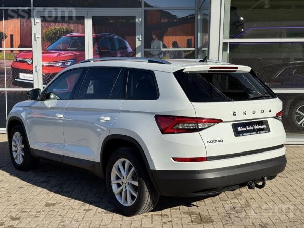 Белый Шкода Kodiaq 2019 в Валмиера, объемом двигателя 1.50 л и пробегом 160 тыс. км за 20900 €, фото 4 на AUTOMOTO.COM.LV