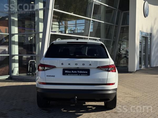 Белый Шкода Kodiaq 2019 в Валмиера, объемом двигателя 1.50 л и пробегом 160 тыс. км за 20900 €, фото 5 на AUTOMOTO.COM.LV