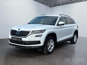 White Skoda Kodiaq 2019 in Riga, with an engine capacity of 1.50 L and mileage of 90 thousand km for 19600 €, photo  on AUTOMOTO.COM.LV