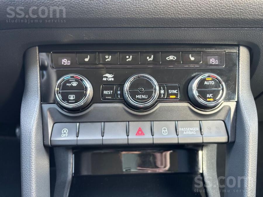 Белый Шкода Kodiaq 2019 в Рига, объемом двигателя 1.50 л и пробегом 90 тыс. км за 19600 €, фото 18 на AUTOMOTO.COM.LV
