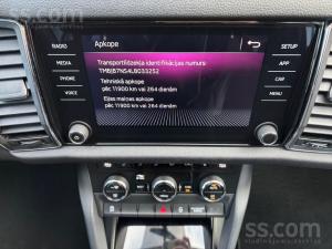 Белый Шкода Kodiaq 2019 в Рига, объемом двигателя 1.50 л и пробегом 90 тыс. км за 19600 €, фото 22 на AUTOMOTO.COM.LV