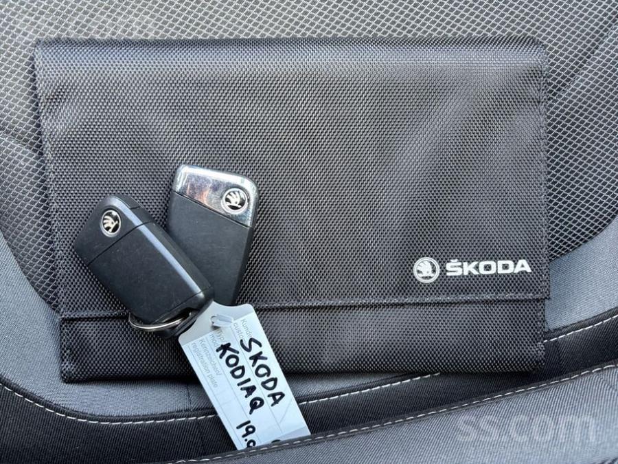Белый Шкода Kodiaq 2019 в Рига, объемом двигателя 1.50 л и пробегом 90 тыс. км за 19600 €, фото 29 на AUTOMOTO.COM.LV