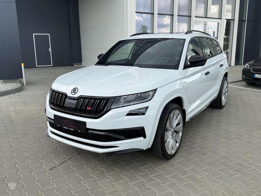 Balts Skoda Kodiaq 2019 Viļņa, ar dzinēja tilpumu 2.00 L un nobraukumu 222 tūkst. km par 22300 €, foto 1 vietnē AUTOMOTO.COM.LV