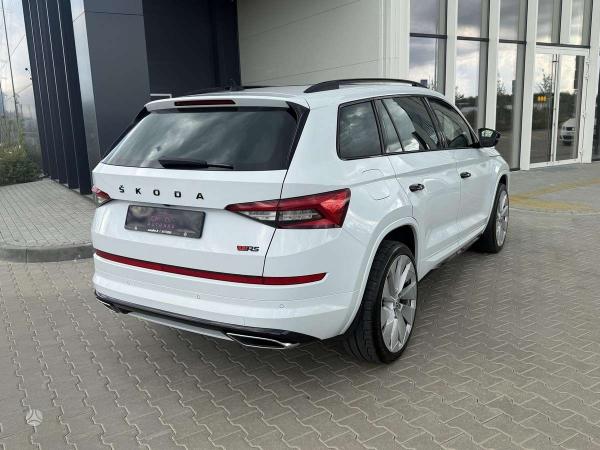 Белый Шкода Kodiaq 2019 в Вильнюс, объемом двигателя 2.00 л и пробегом 222 тыс. км за 22300 €, фото 10 на AUTOMOTO.COM.LV
