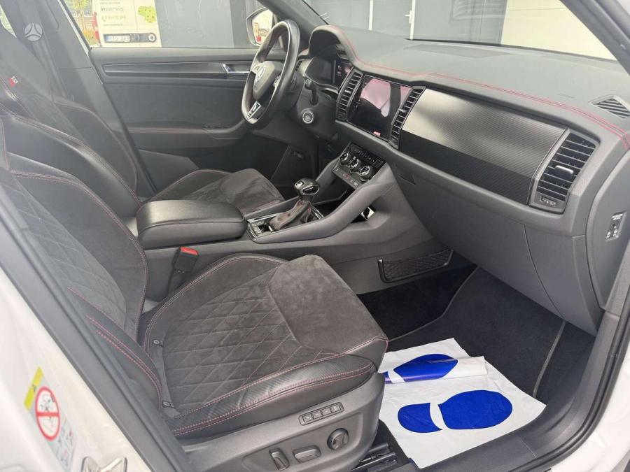 Balts Skoda Kodiaq 2019 Viļņa, ar dzinēja tilpumu 2.00 L un nobraukumu 222 tūkst. km par 22300 €, foto 22 vietnē AUTOMOTO.COM.LV
