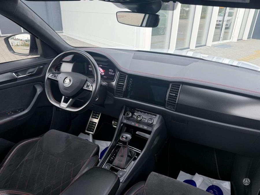 Balts Skoda Kodiaq 2019 Viļņa, ar dzinēja tilpumu 2.00 L un nobraukumu 222 tūkst. km par 22300 €, foto 23 vietnē AUTOMOTO.COM.LV