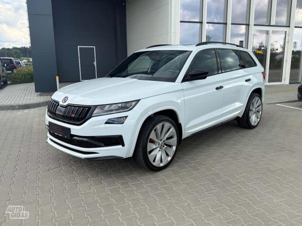 Белый Шкода Kodiaq 2019 в Вильнюс, объемом двигателя 2.00 л и пробегом 222 тыс. км за 22300 €, фото 3 на AUTOMOTO.COM.LV