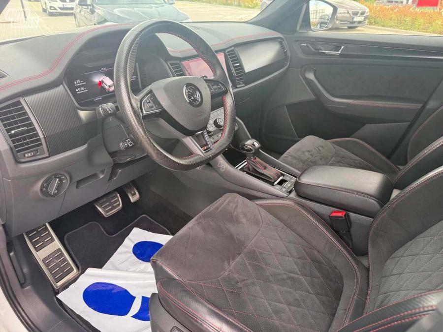 Белый Шкода Kodiaq 2019 в Вильнюс, объемом двигателя 2.00 л и пробегом 222 тыс. км за 22300 €, фото 29 на AUTOMOTO.COM.LV