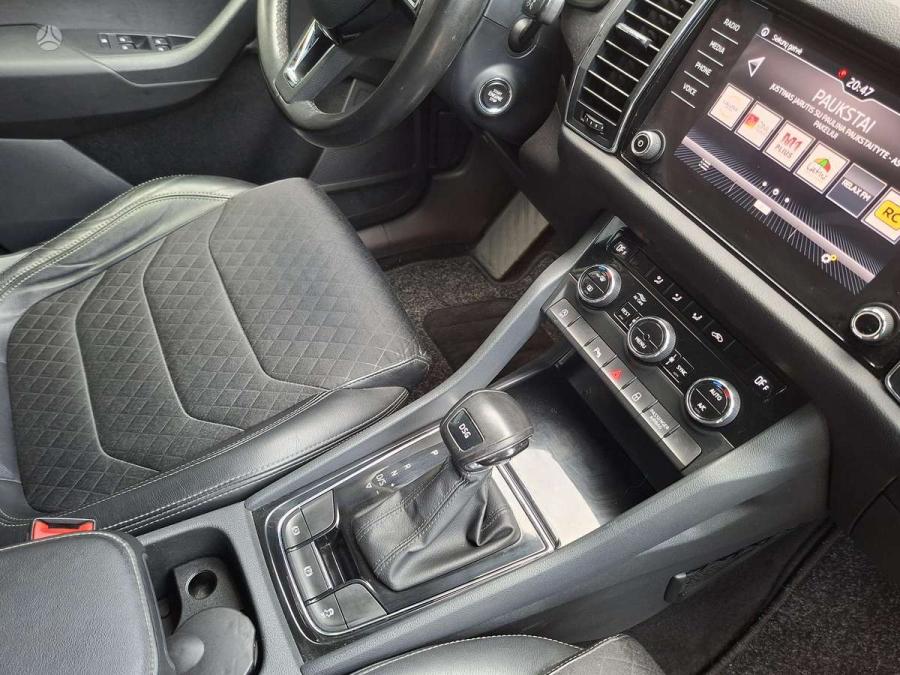 Белый Шкода Kodiaq 2019 в Шилуте, объемом двигателя 1.97 л и пробегом 395 тыс. км за 12900 €, фото 21 на AUTOMOTO.COM.LV