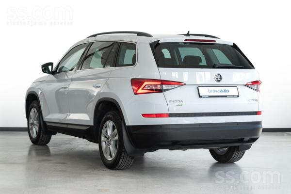 White Skoda Kodiaq 2019 in Riga, with an engine capacity of 1.50 L and mileage of 90 thousand km for 18790 €, photo 3 on AUTOMOTO.COM.LV