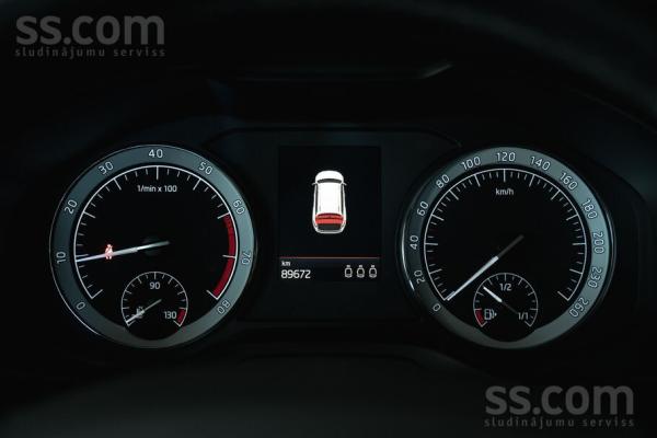 White Skoda Kodiaq 2019 in Riga, with an engine capacity of 1.50 L and mileage of 90 thousand km for 18790 €, photo 7 on AUTOMOTO.COM.LV