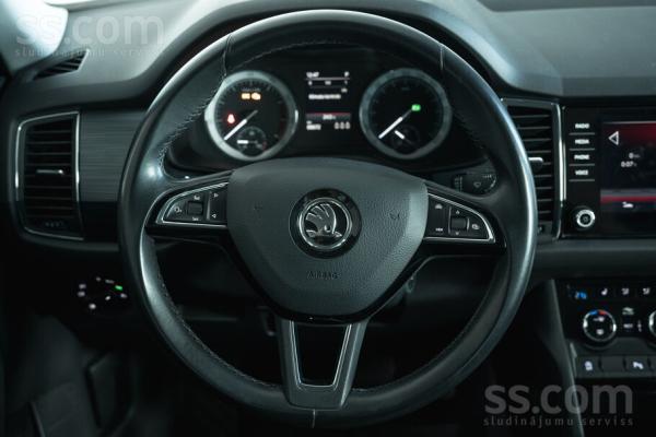 White Skoda Kodiaq 2019 in Riga, with an engine capacity of 1.50 L and mileage of 90 thousand km for 18790 €, photo 10 on AUTOMOTO.COM.LV