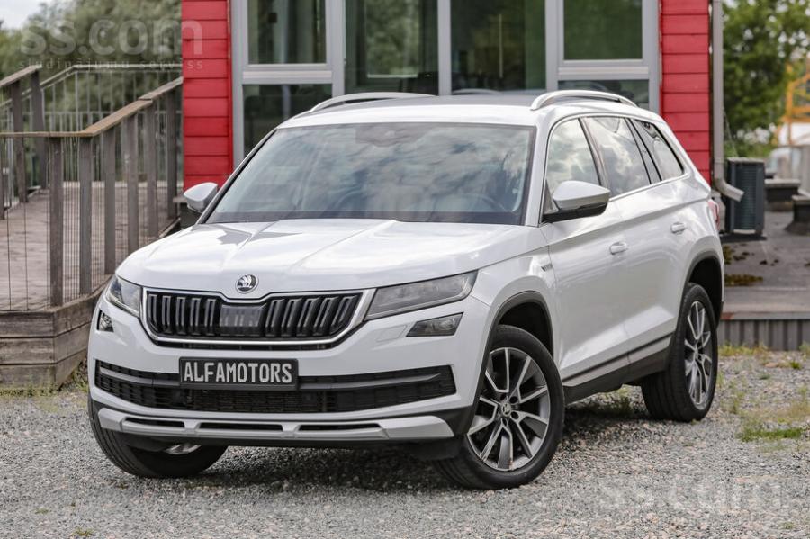 Balts Skoda Kodiaq 2019 Rīga, ar dzinēja tilpumu 2.00 L un nobraukumu 248 tūkst. km par 16990 €, foto 1 vietnē AUTOMOTO.COM.LV