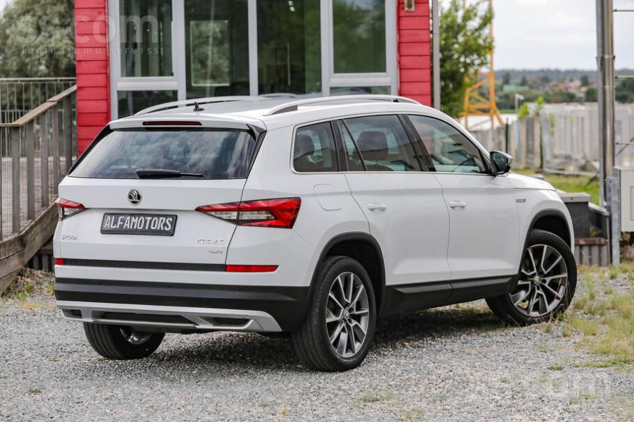 Balts Skoda Kodiaq 2019 Rīga, ar dzinēja tilpumu 2.00 L un nobraukumu 248 tūkst. km par 16990 €, foto 5 vietnē AUTOMOTO.COM.LV