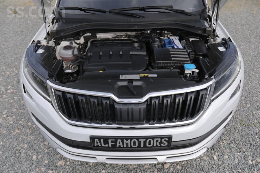 Balts Skoda Kodiaq 2019 Rīga, ar dzinēja tilpumu 2.00 L un nobraukumu 248 tūkst. km par 16990 €, foto 26 vietnē AUTOMOTO.COM.LV
