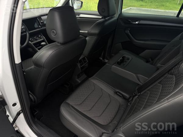 White Skoda Kodiaq 2019 in Riga, with an engine capacity of 2.00 L and mileage of 154 thousand km for 19990 €, photo 9 on AUTOMOTO.COM.LV
