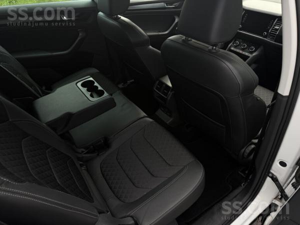 White Skoda Kodiaq 2019 in Riga, with an engine capacity of 2.00 L and mileage of 154 thousand km for 19990 €, photo 10 on AUTOMOTO.COM.LV
