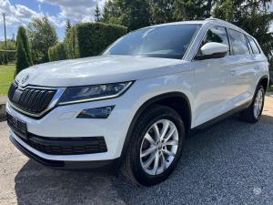 Белый Шкода Kodiaq 2019 в Каунас, объемом двигателя 1.97 л и пробегом 233 тыс. км за 12850 €, фото  на AUTOMOTO.COM.LV