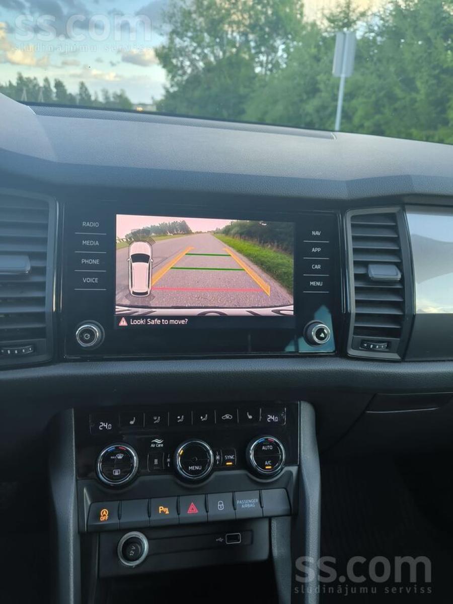 Balts Skoda Kodiaq 2019 Rīga, ar dzinēja tilpumu 2.00 L un nobraukumu 236 tūkst. km par 14900 €, foto 9 vietnē AUTOMOTO.COM.LV